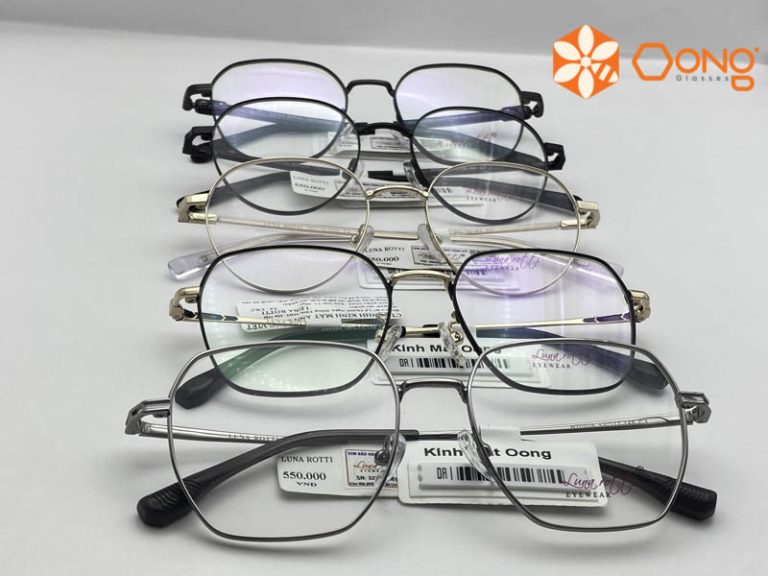 Gọng kính Kim loại Luna Rotti khung nhỏ - Kính mắt OONG